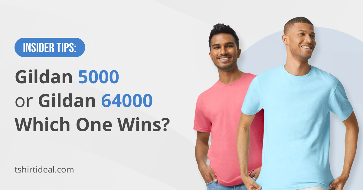 Gildan 5000 vs. Gildan 64000: A Comparison Guide